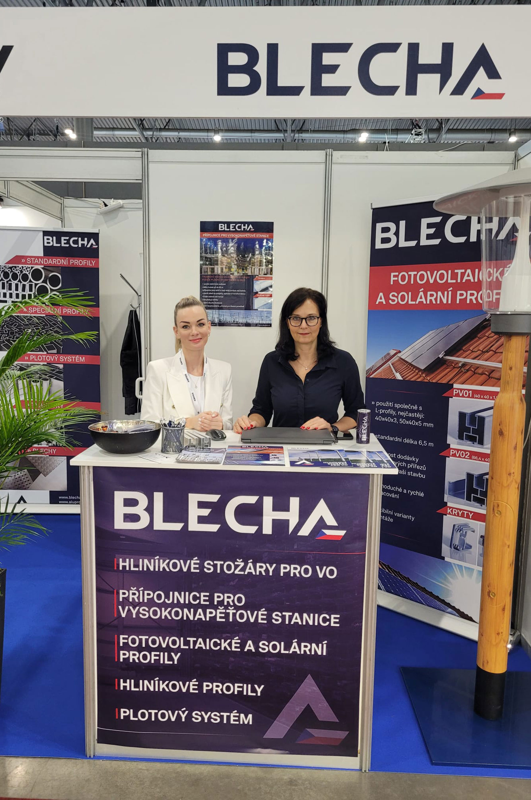 BLECHA auf der AMPER 2024 - BLECHA